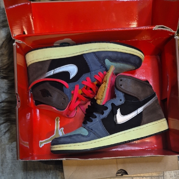 Jordan | Shoes | Jordan Retro Sp Sneakers Brown And Red | Poshmark